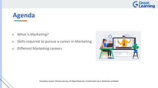 What is Marketing? A career in Marketing | PDF