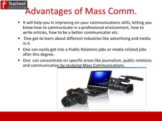 Career in mass media | PPT