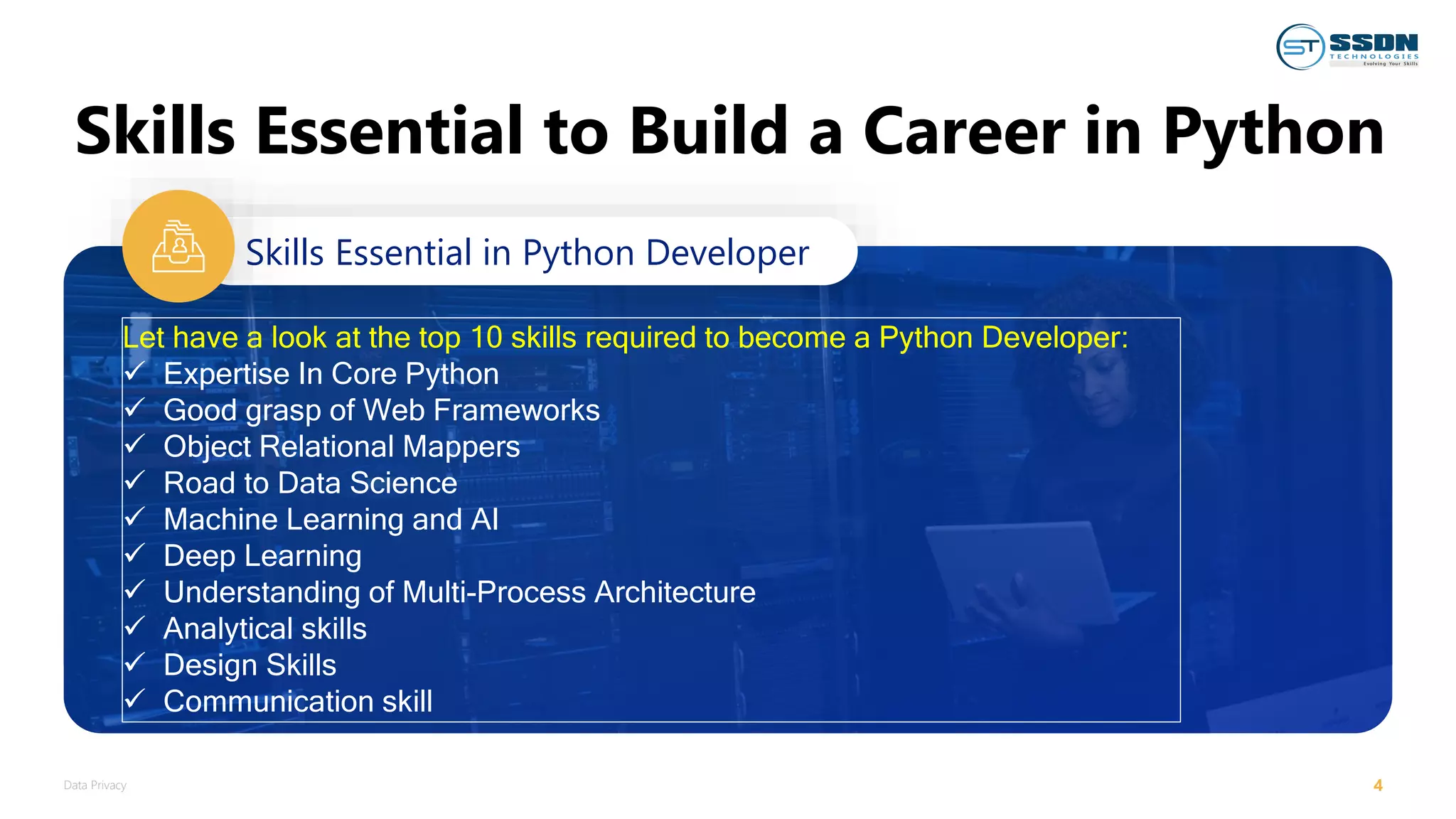 Career in python | PPTX