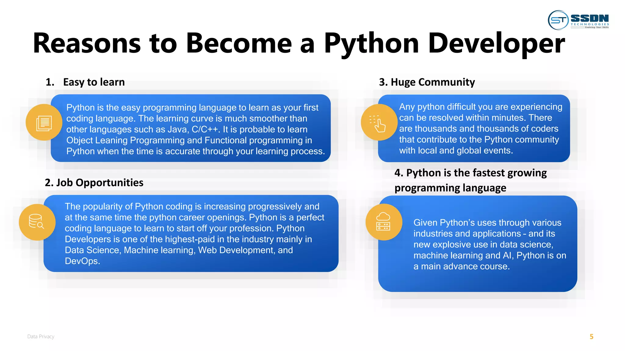 Career in python | PPTX
