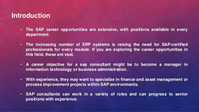 Career In SAP- Know The Best Things | PPTX