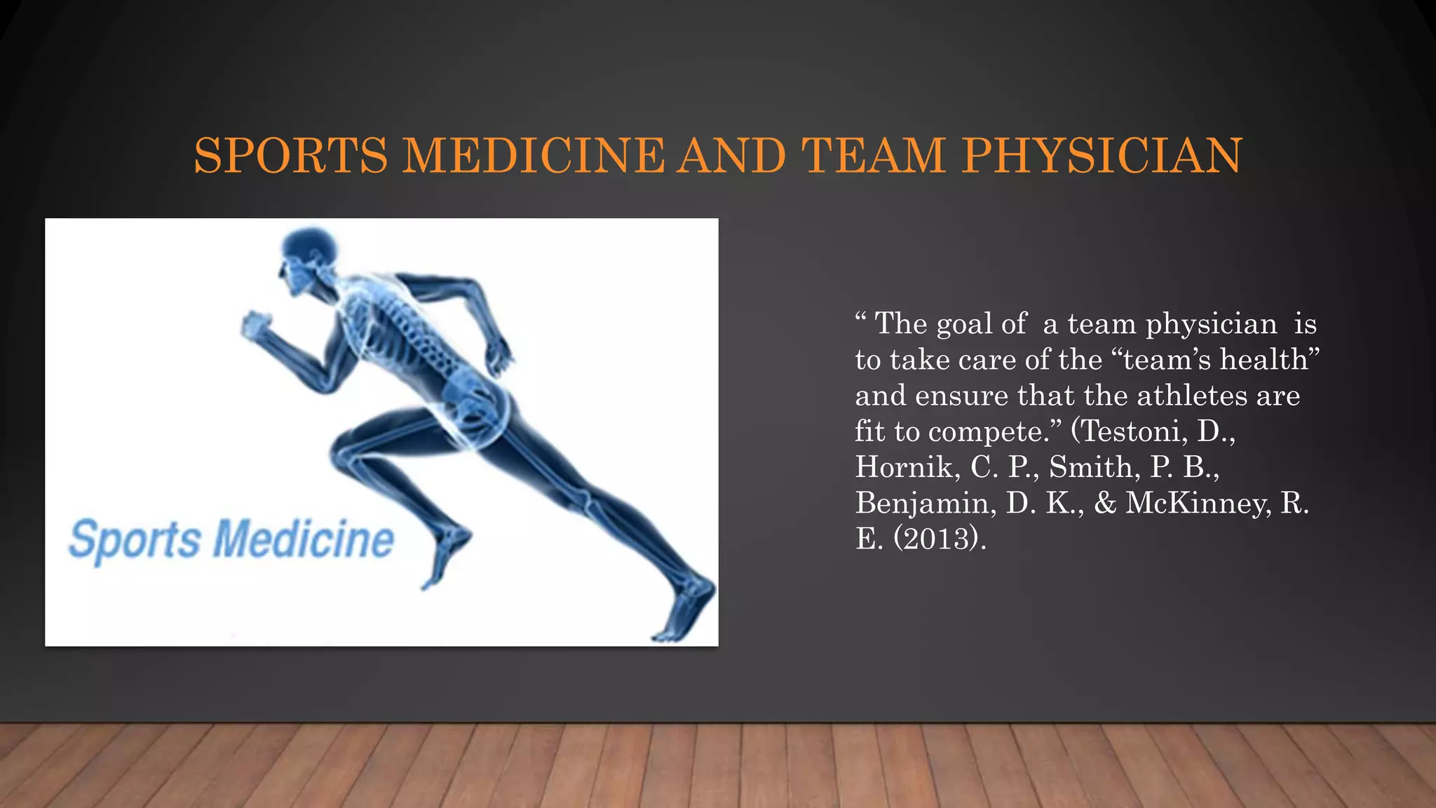 Career in sports & health science | PPT