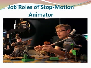 Career in Stop Motion Animation | PPTX