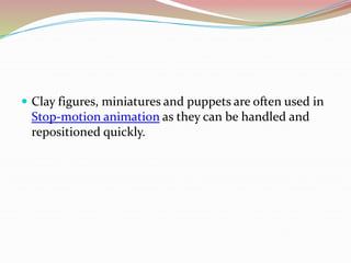 Career in Stop Motion Animation | PPTX