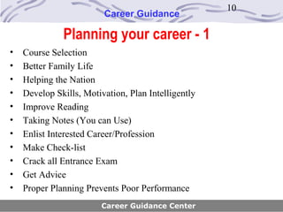 "Career introduction" | PPT
