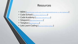 Career in web development | PPT