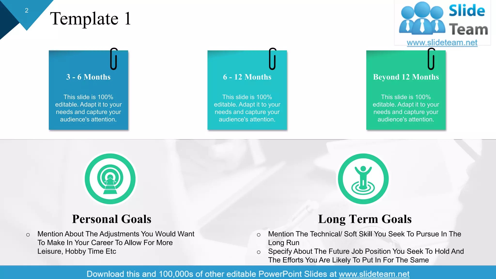 Career Linear Process PowerPoint Presentation Slides | PPT