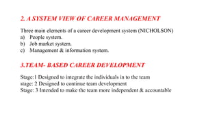 Career Planning, management & Development | PPTX | Career Planning ...