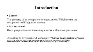 Career Planning, management & Development | PPTX | Career Planning ...