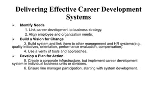 Career Planning, management & Development | PPTX | Career Planning ...