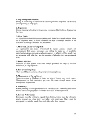 Career management | PDF