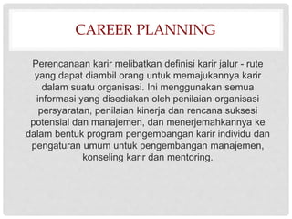 Career management | PPTX