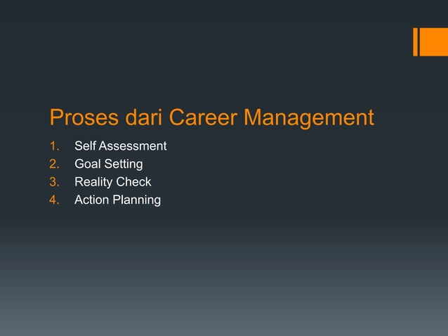 Career management | PPT