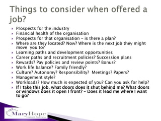 Career management a whistle stop tour! | PPTX