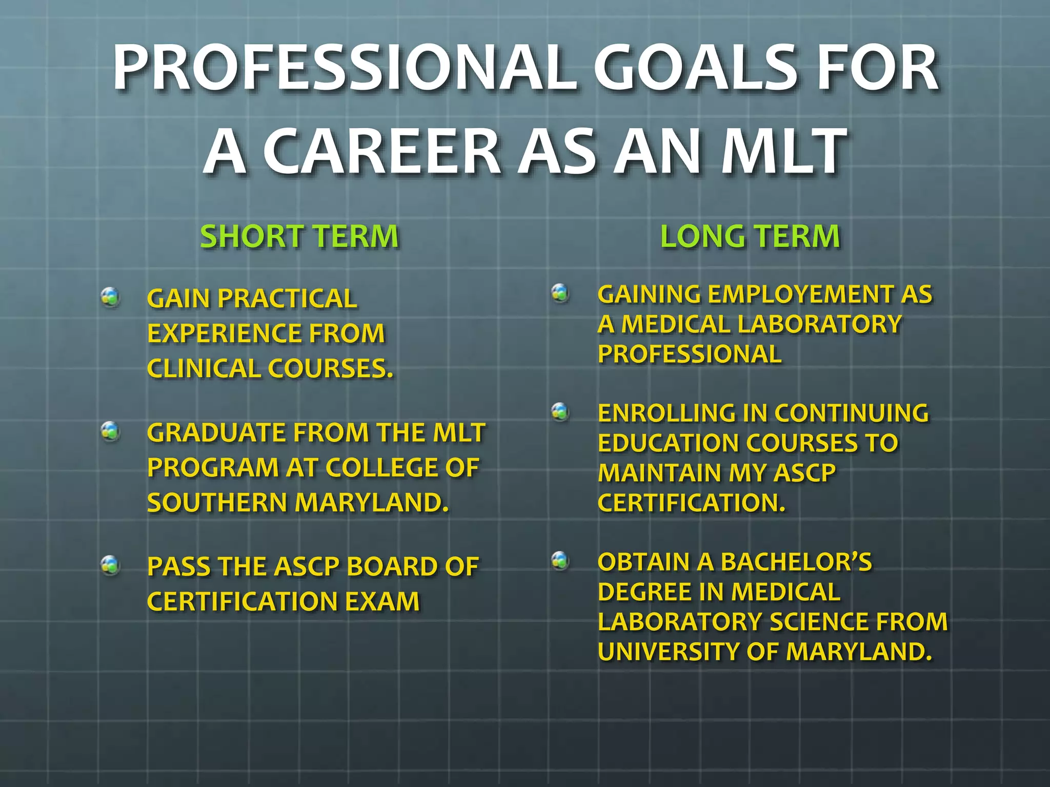 Career map mlt ppt | PPTX