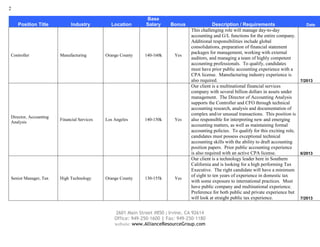 Career Matrix August 2013 | PPT