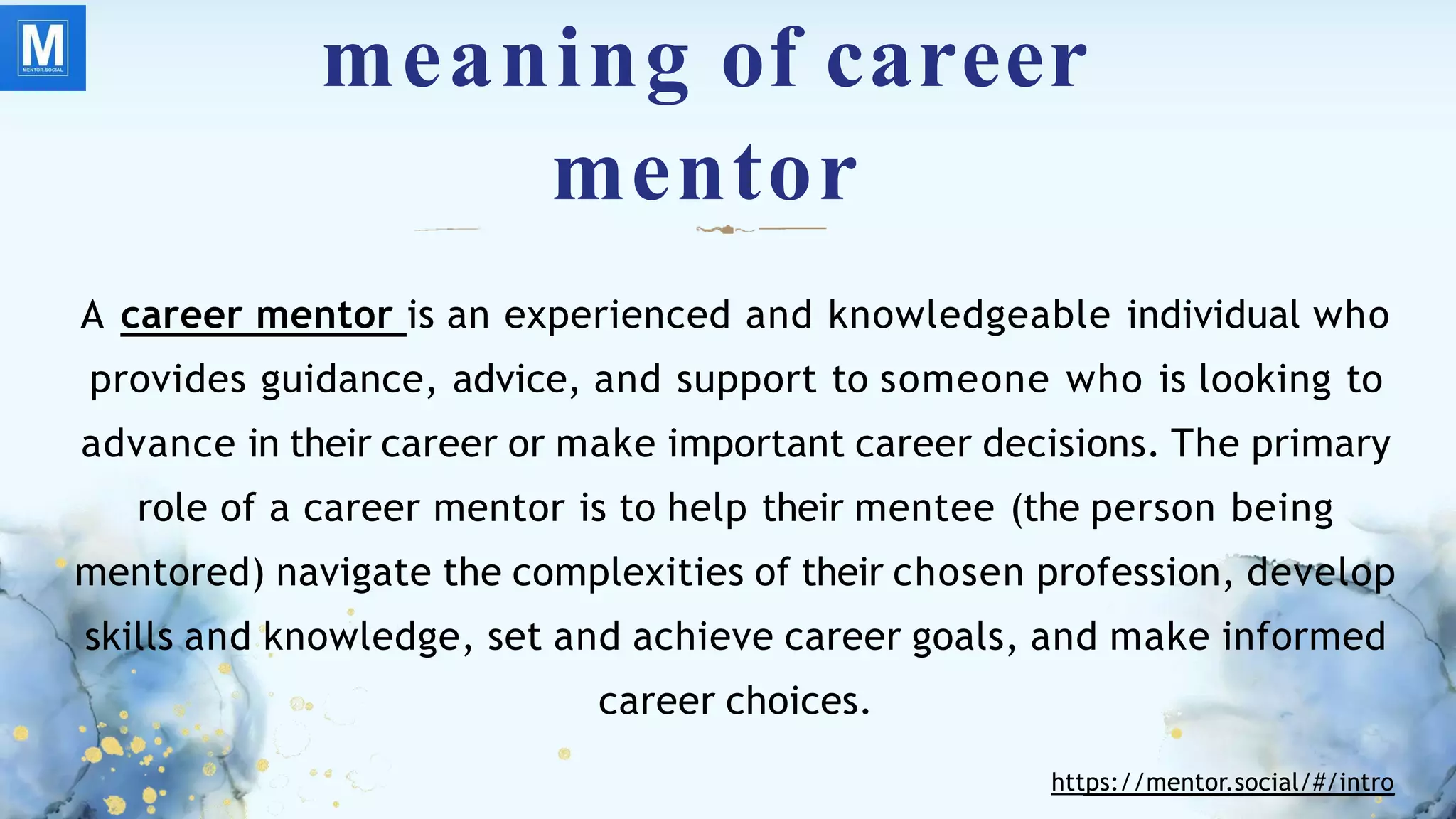 career mentor.pptx