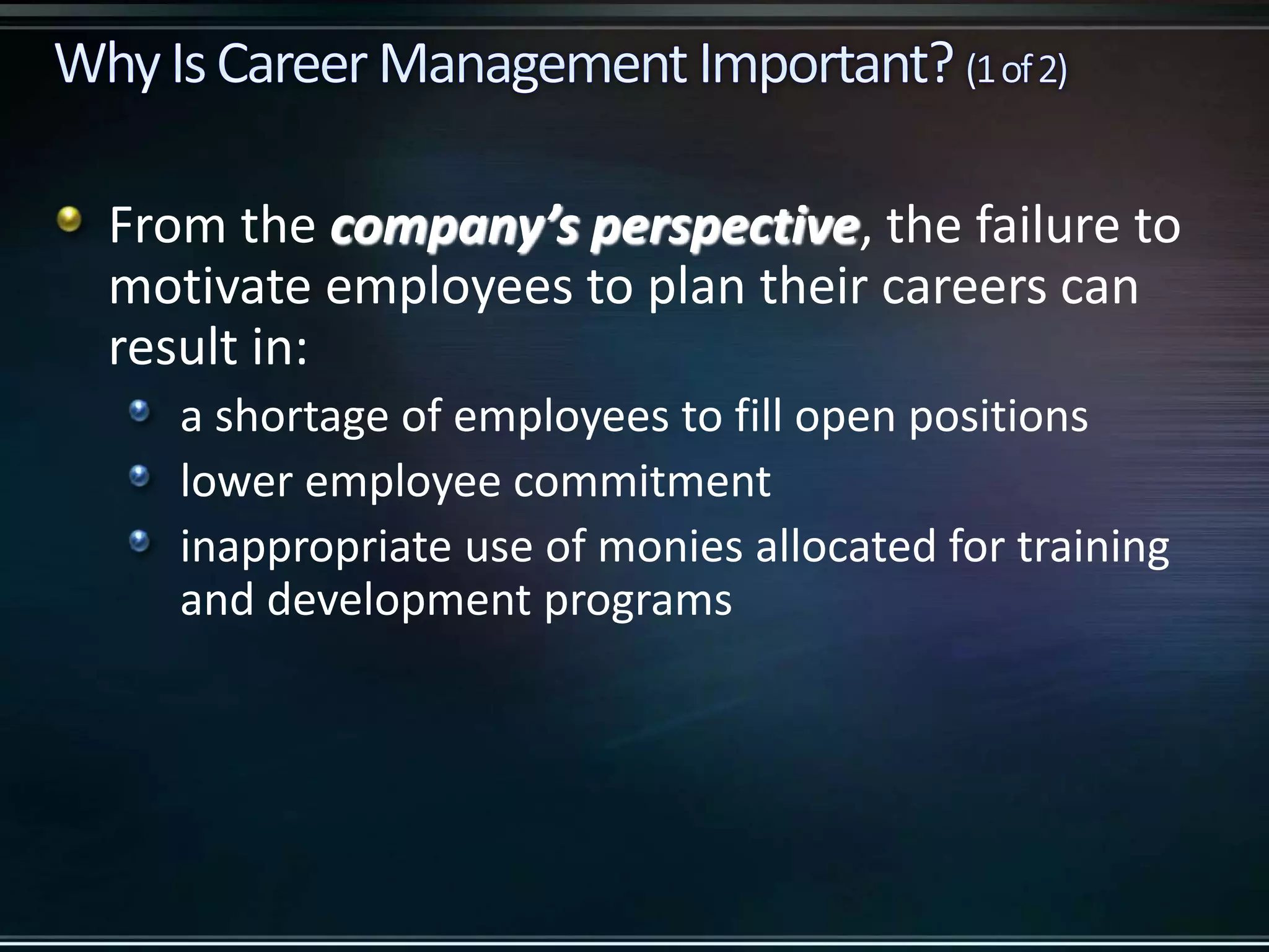 Career management & Development | PPTX