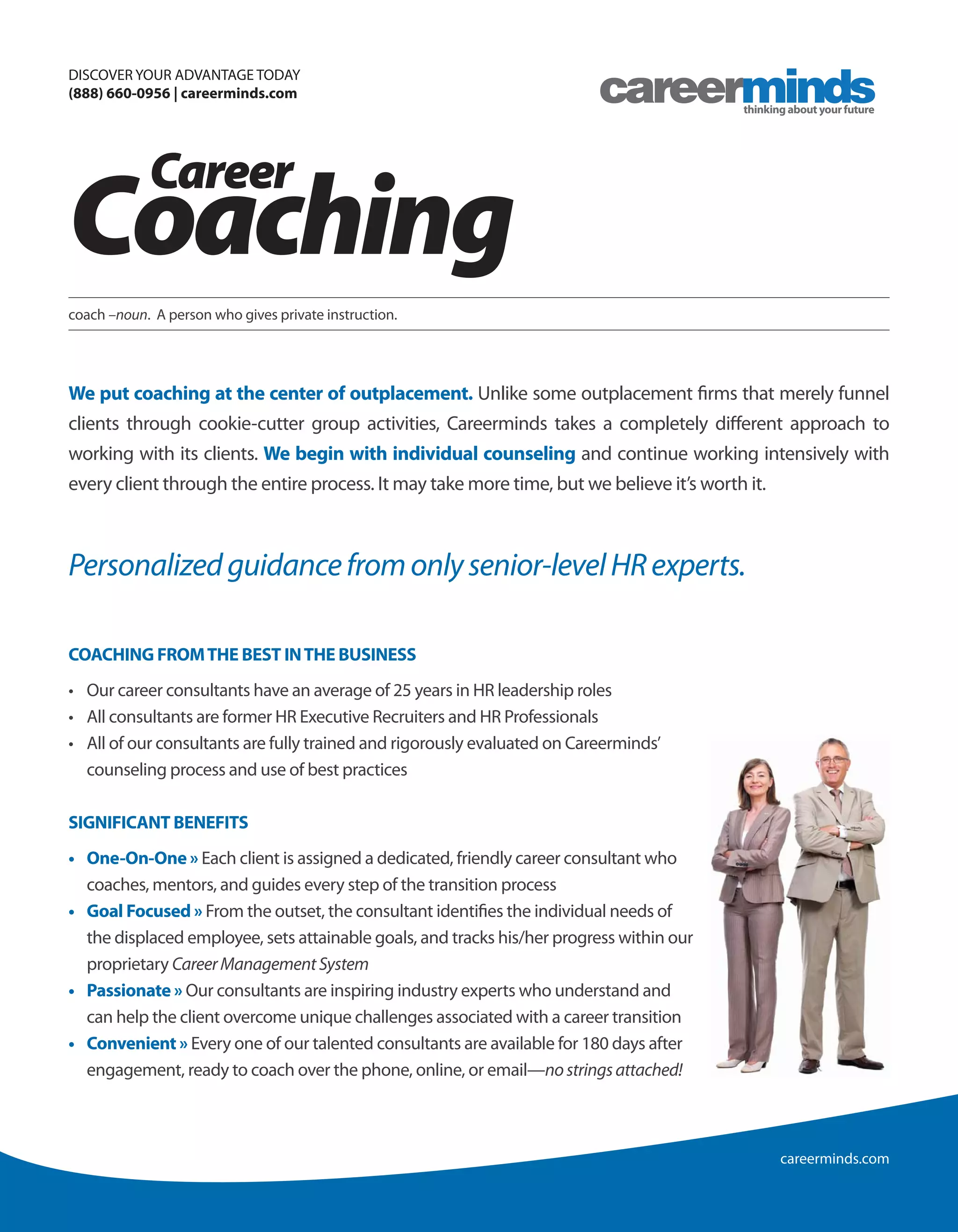 Careerminds e-Outplacement Information Packet | PDF