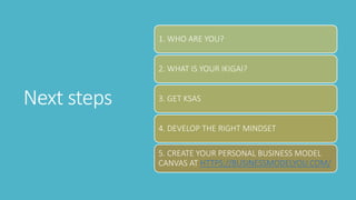 Career next steps | PPT
