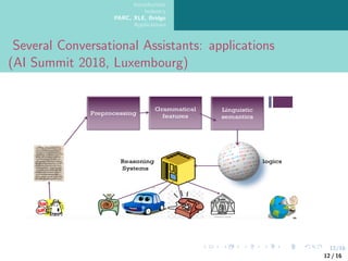 Semantics and Reasoning for NLP, AI and ACT | PPT