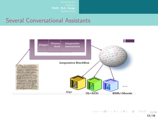 Semantics and Reasoning for NLP, AI and ACT | PPT