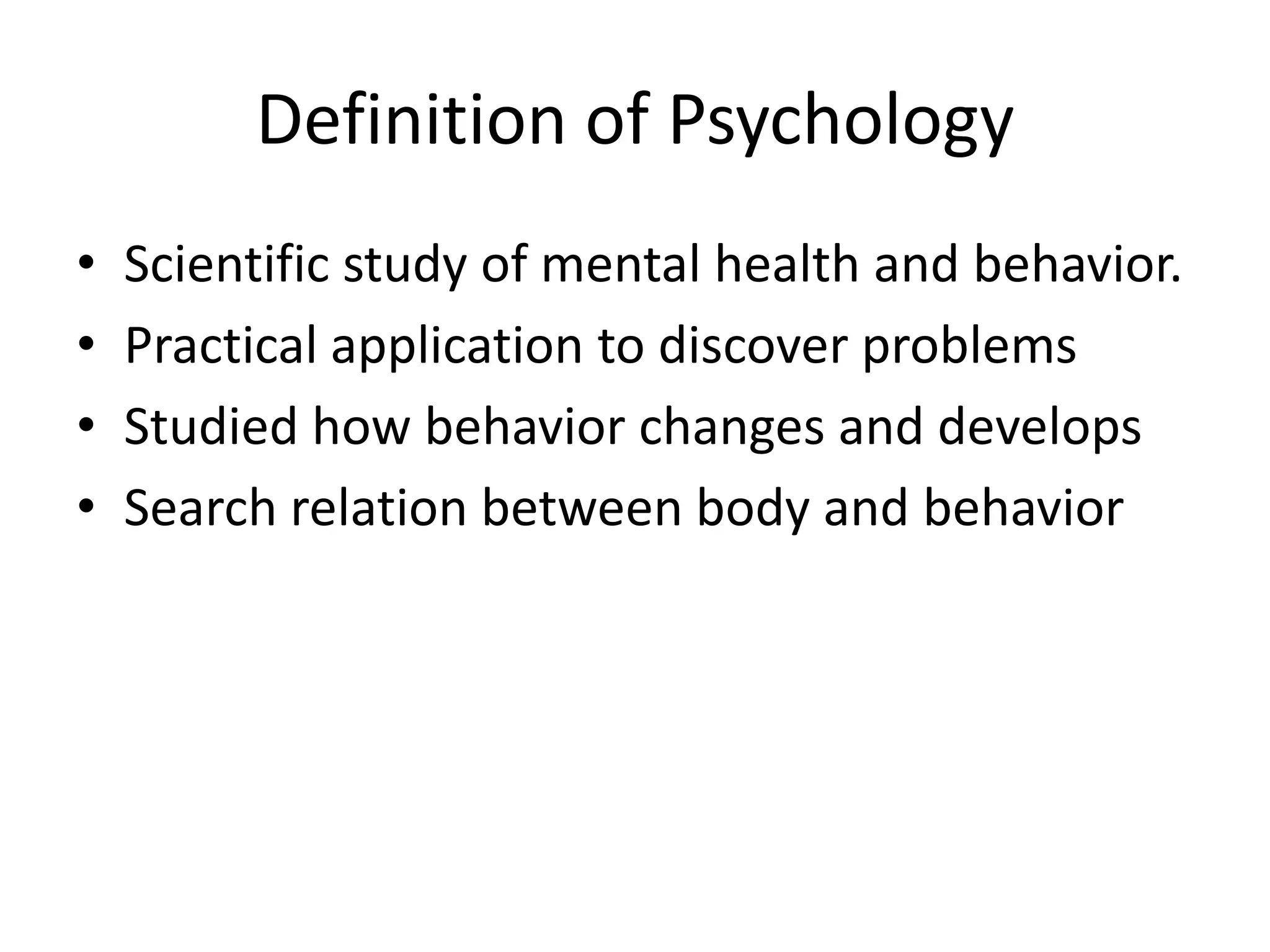 Career of psychology | PPTX
