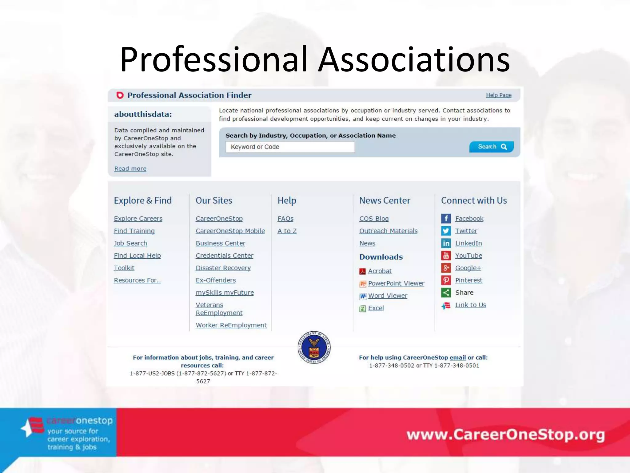 CareerOneStop overview | PPTX
