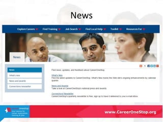 CareerOneStop overview | PPTX