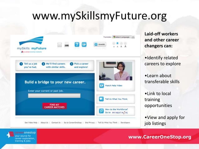 CareerOneStop overview | PPT
