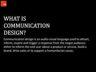 Career Opportunities - As a Communication Design Graduate | PPTX ...