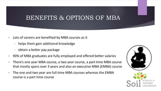Career Opportunities After MBA | PPTX