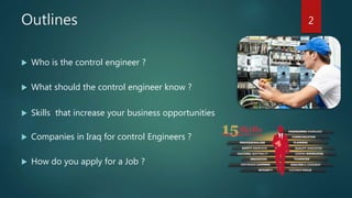 Career opportunities for control engineer in iraq | PPTX