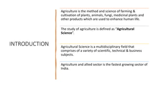 Career Opportunities in Agriculture and Allied Sectors.pptx