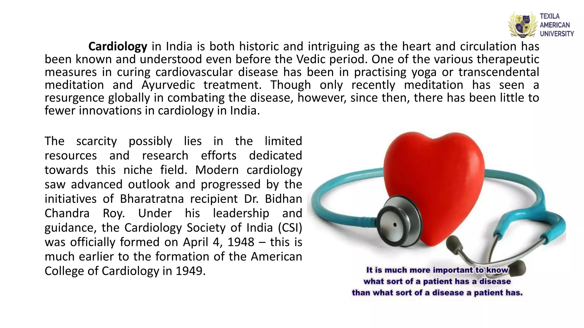 Career opportunities in cardiology | PPT