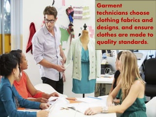 Career Opportunities in Dressmaking | PPTX