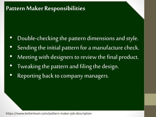 Career Opportunities in Dressmaking | PPTX