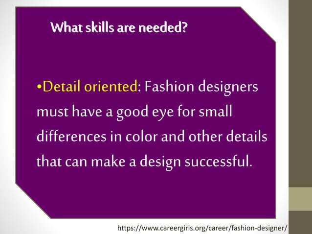 Career Opportunities in Dressmaking | PPTX | Needlework | Arts and Crafts