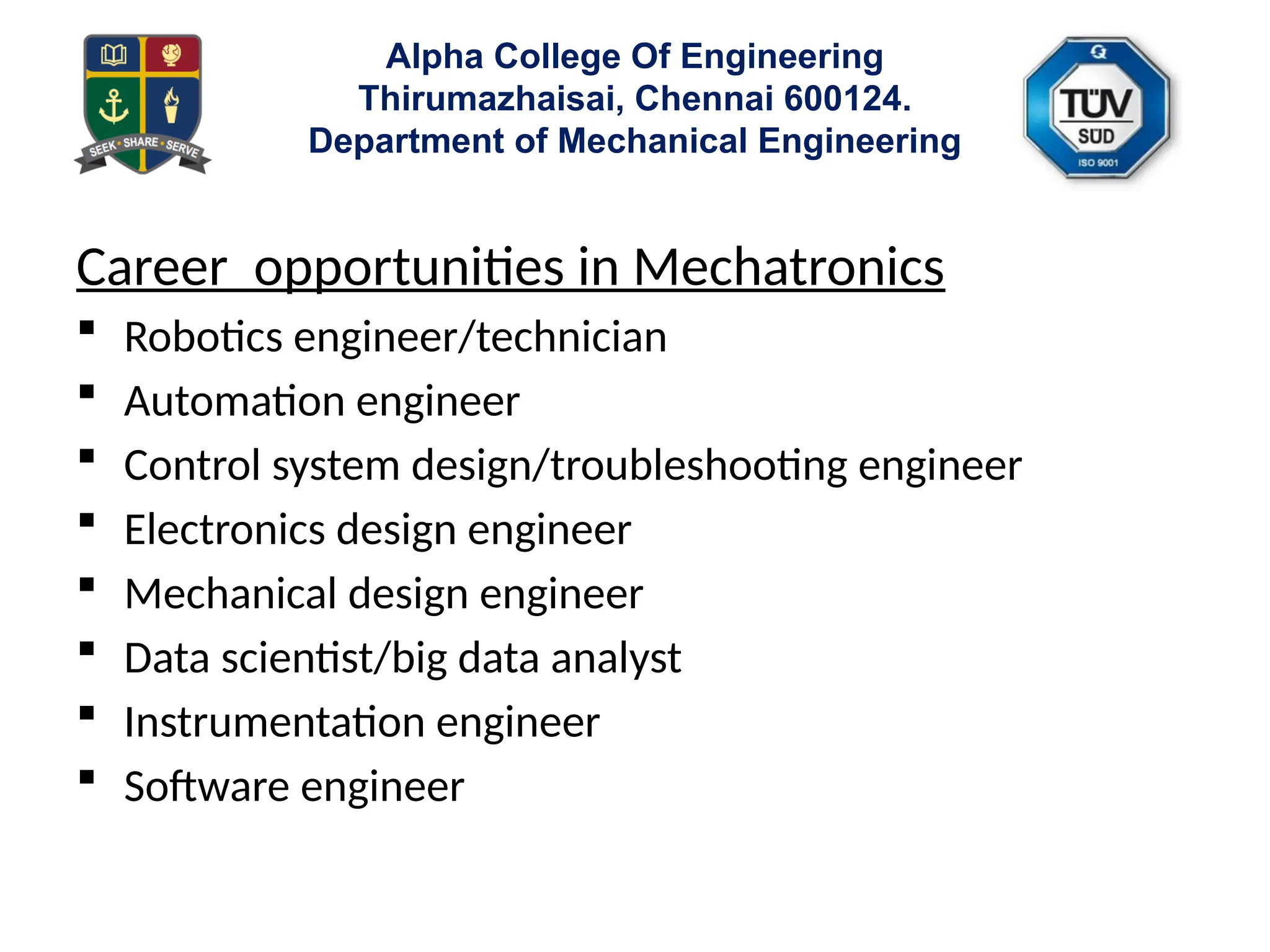 Career opportunities in Mechatronics.pptx