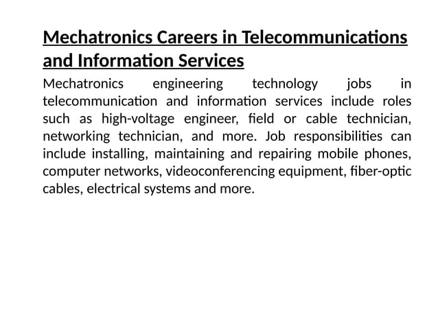 Career opportunities in Mechatronics.pptx