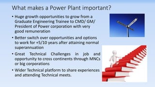 Career opportunities in power plant engineering | PPTX