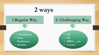 Career opportunities Commerce | PPTX | Business Accounting & Finance ...