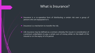 Career opportunity in the insurance sector | PPTX