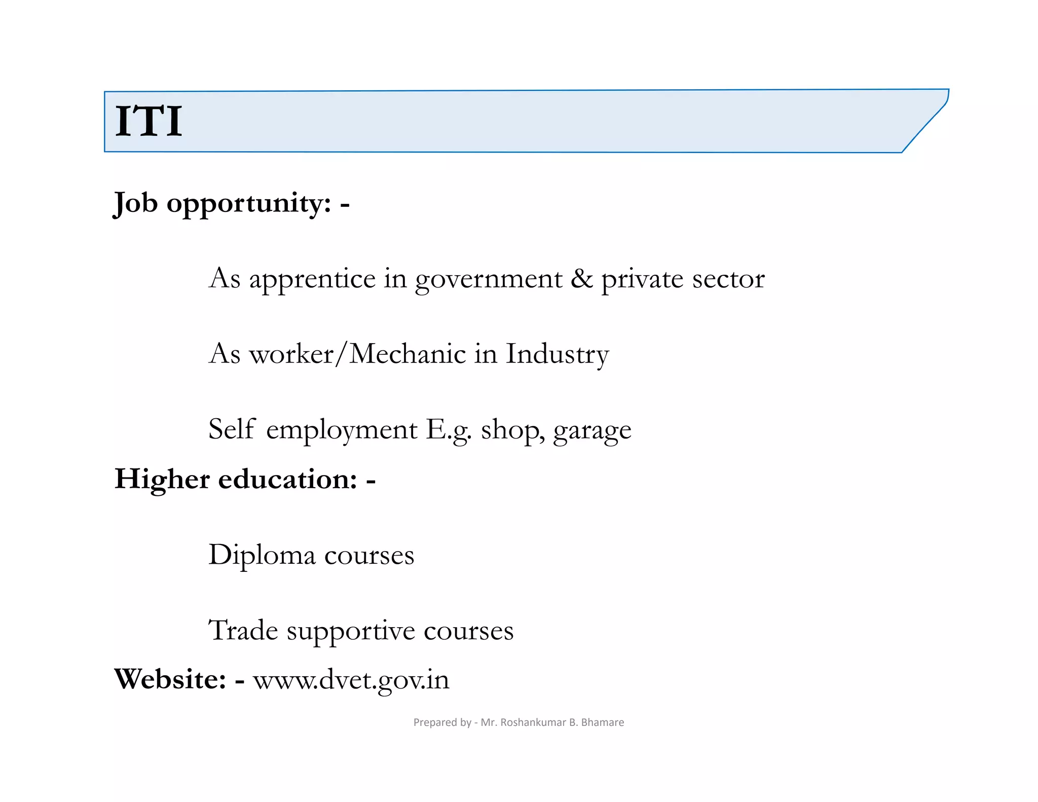 Career options after 10th | PDF