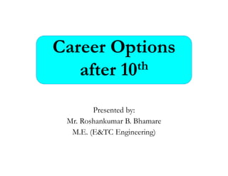 Career options after 10th | PDF