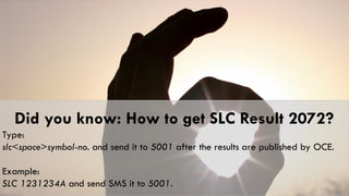 Career Options After Slc Result 2072 | PDF