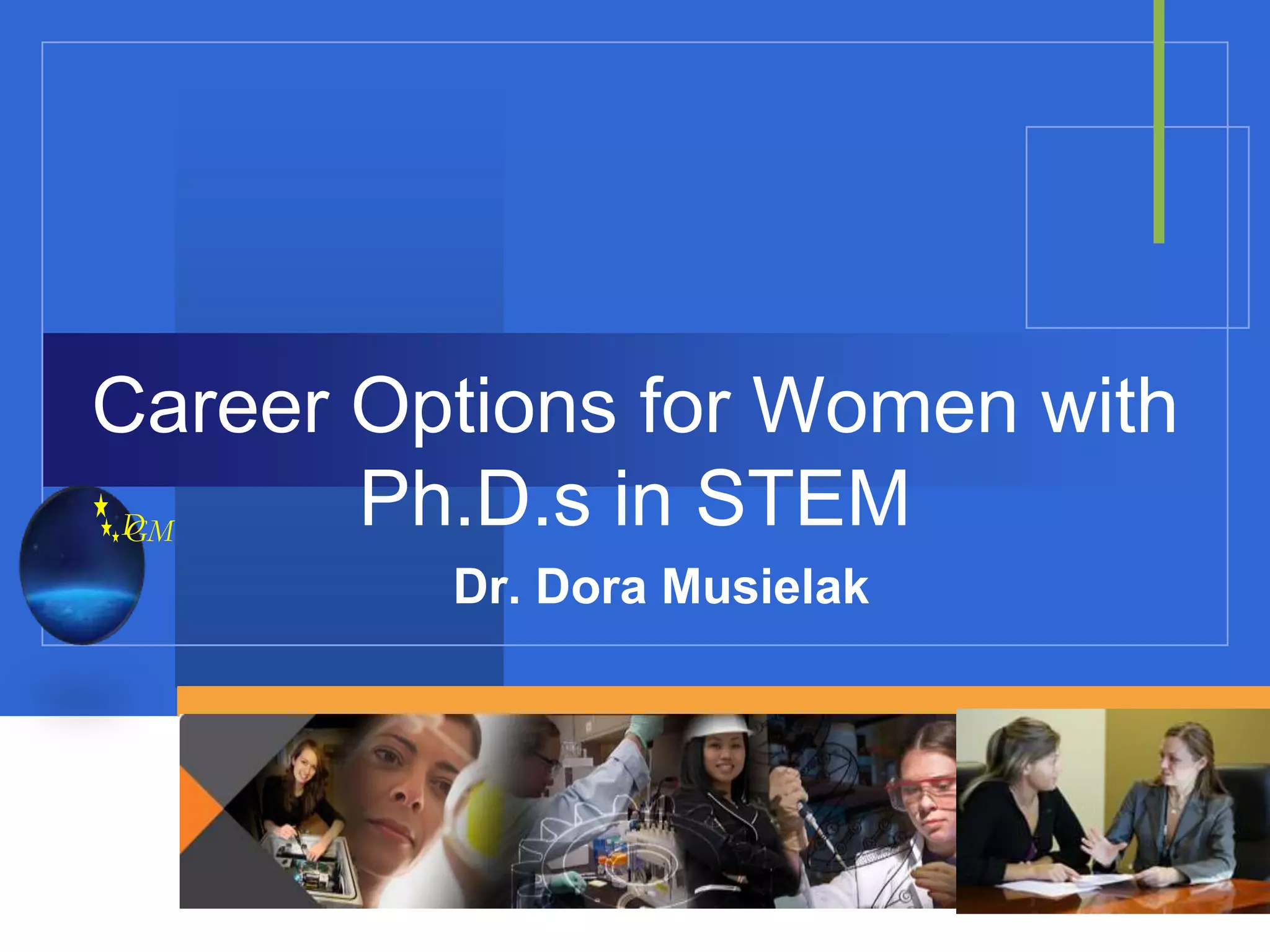 Career Options for Women with PhD in STEM | PPT