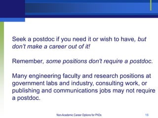 Career Options for Women with PhD in STEM | PPT