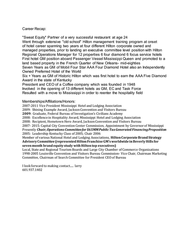 Career overview | PDF