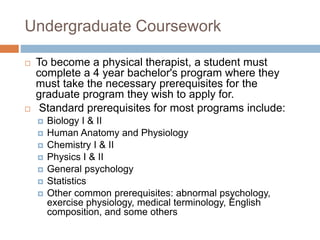 Career overview ppt | PPTX | Physical Therapy | Wellness